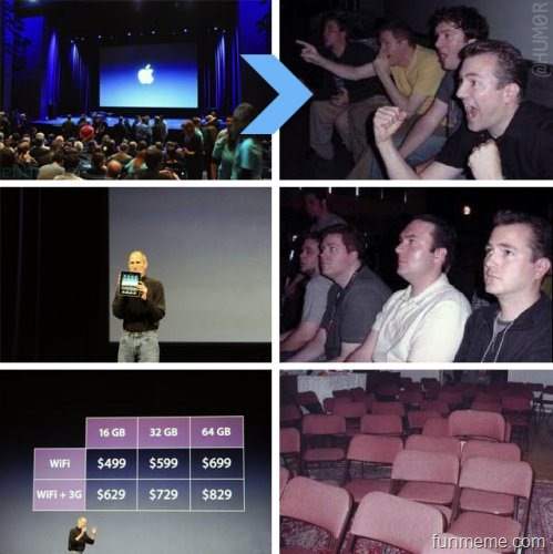 Internet makes fun of Apple iPad, Funny Images Humor Pics Vids