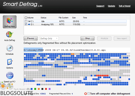 5 free defragmenting softwares analyze tune defrag hard disks