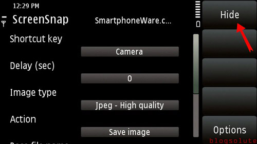 Take High Quality Screenshots on S60v3 & S60v5 Mobiles with Delay ...