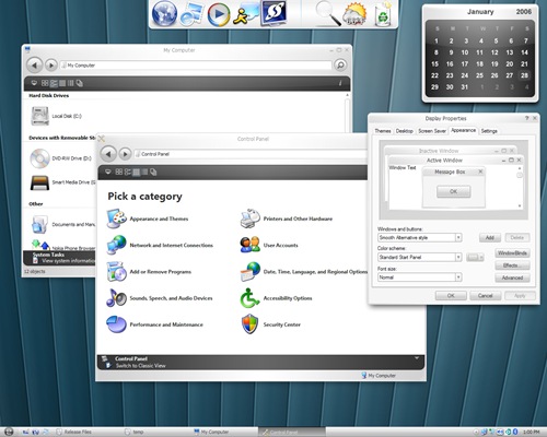 Exquisite Windows Xp themes Download Cool skins