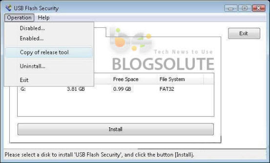 Protect Pendrive Hide Files Lock USB Password Flash Security