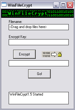 how to encrypt files on drive with windows WinFileCrypt file encryptor ...